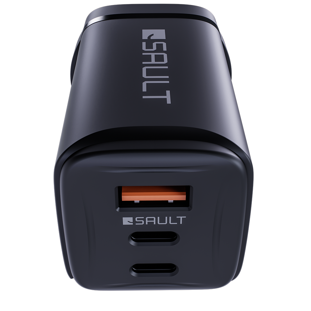 POWER ADAPTER- 65W POWER PLUG 3 PORTS – Sault