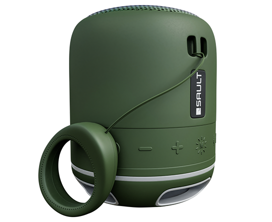 SAULT SOUNDBOX mini – Compact SoundBar Green – Sault